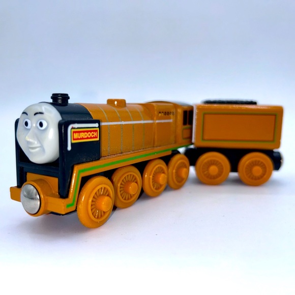Toys | Thomas Wooden Murdoch And Tender Train | Poshmark